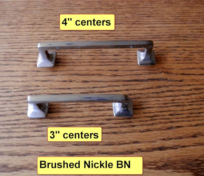 Arts & Crafts or Mission Style Drawer Pulls in 2-3-3 - Etsy