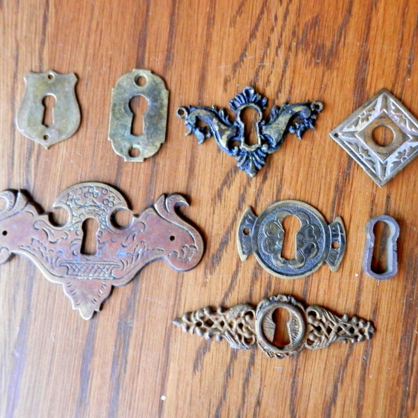 Antique Escutcheon - Etsy