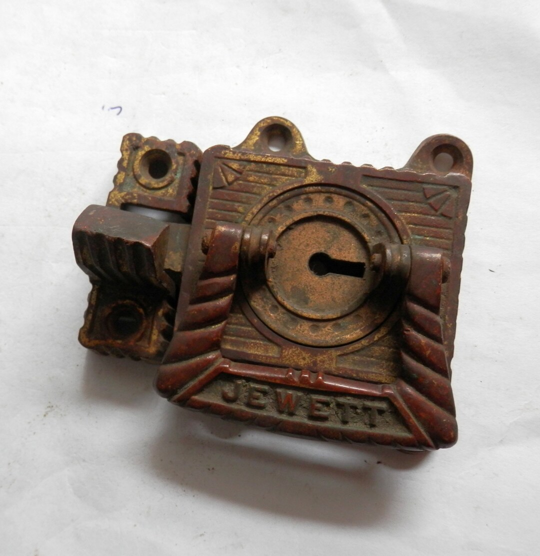 Choice Left or Right Hand "jewett" Brand Ice Box Latch and Catch Cast ...
