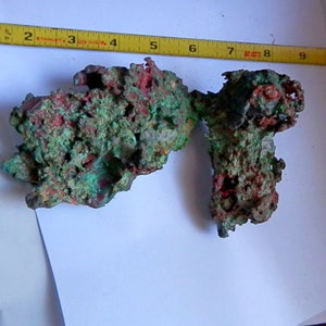 Float Copper Specimen 6 1/2 X 4 X 2 1/4 About 2lbs From Calumet Mi - Etsy