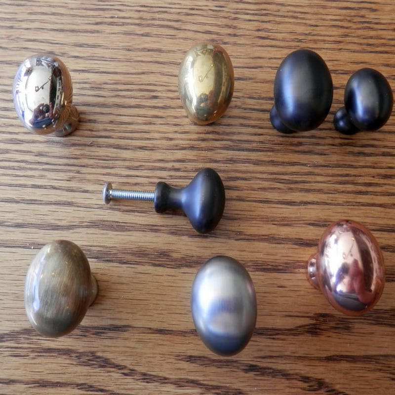 Oval Cabinet Knobs - Etsy