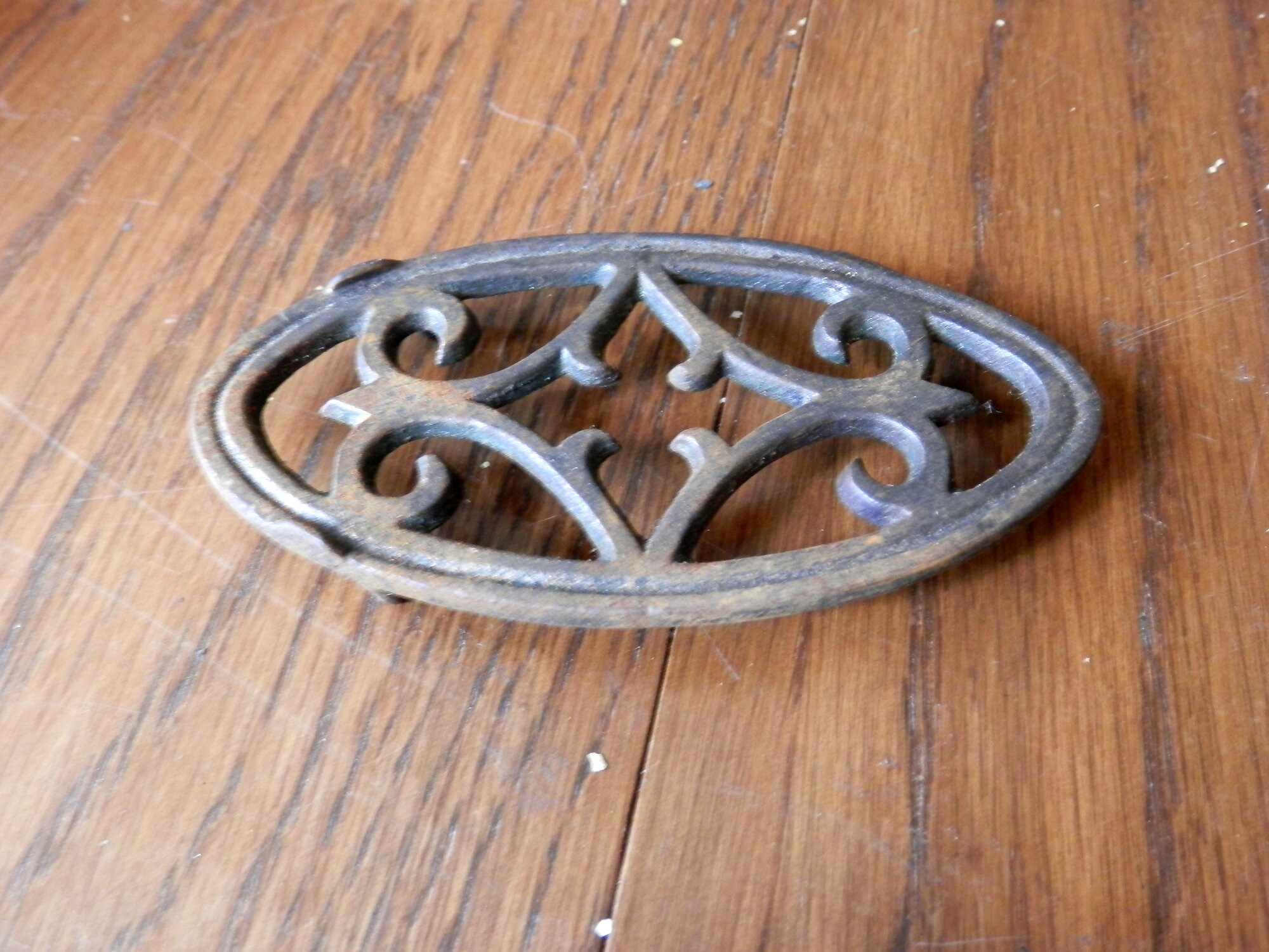 Choice antique original small sad iron trivet vintage | Etsy