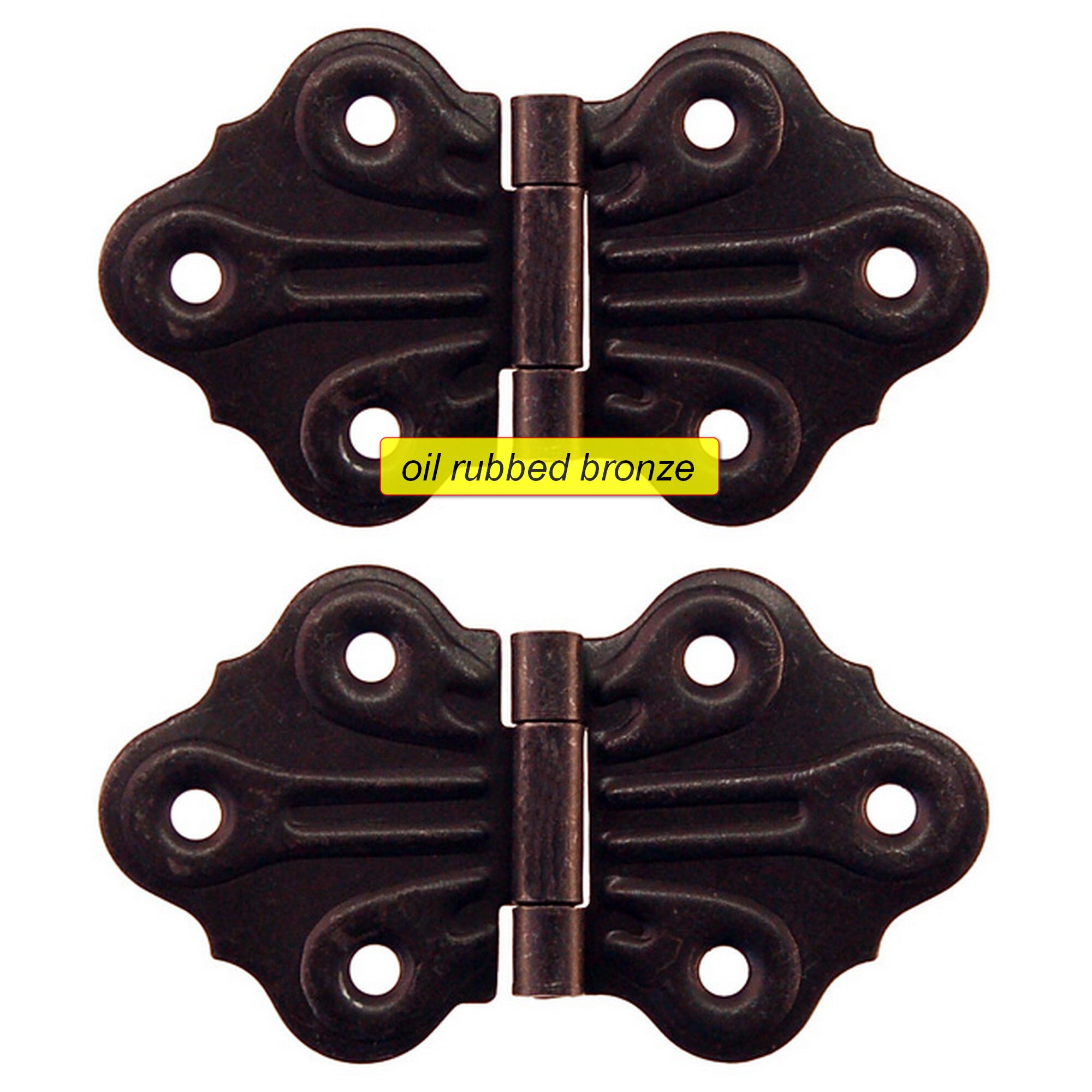 Embossed Ornamental Butterfly Hinges Available in a Choice of | Etsy