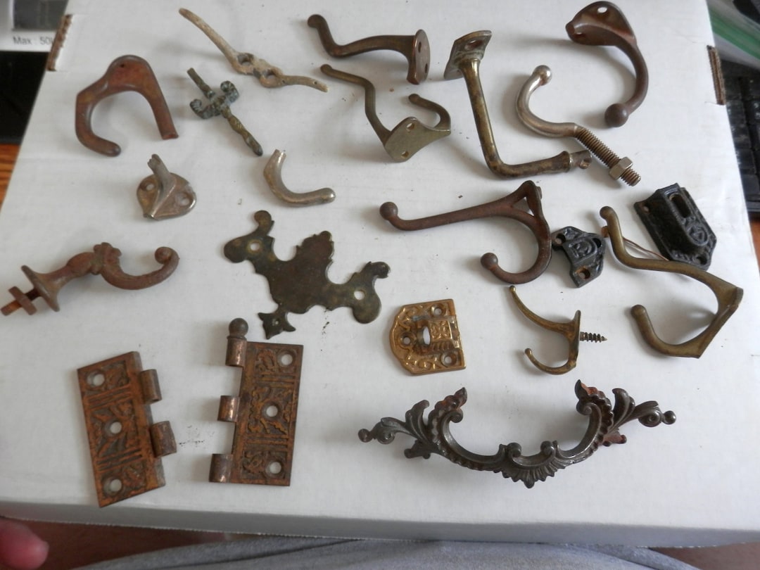 Group of Damaged or Broken Hardware Parts, for Crafts Vintage - Etsy