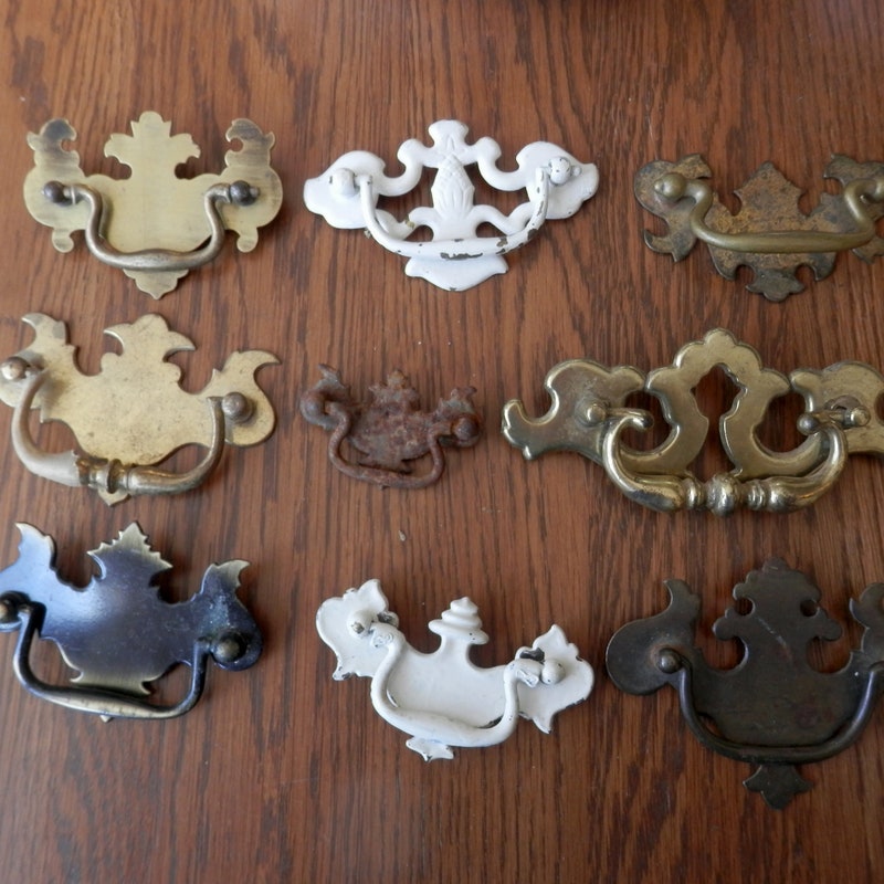 Antique Drawer Pulls - Etsy