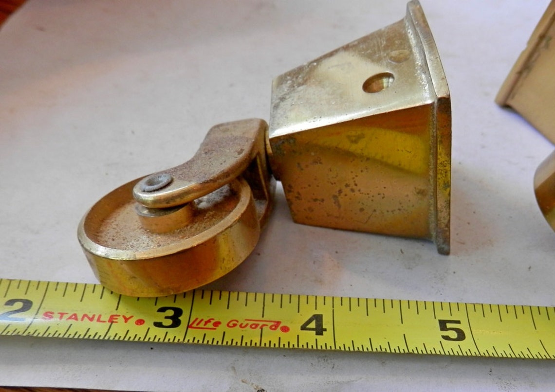 One Square Cup Caster Vintage 1 3/16 Top Opening Cast - Etsy