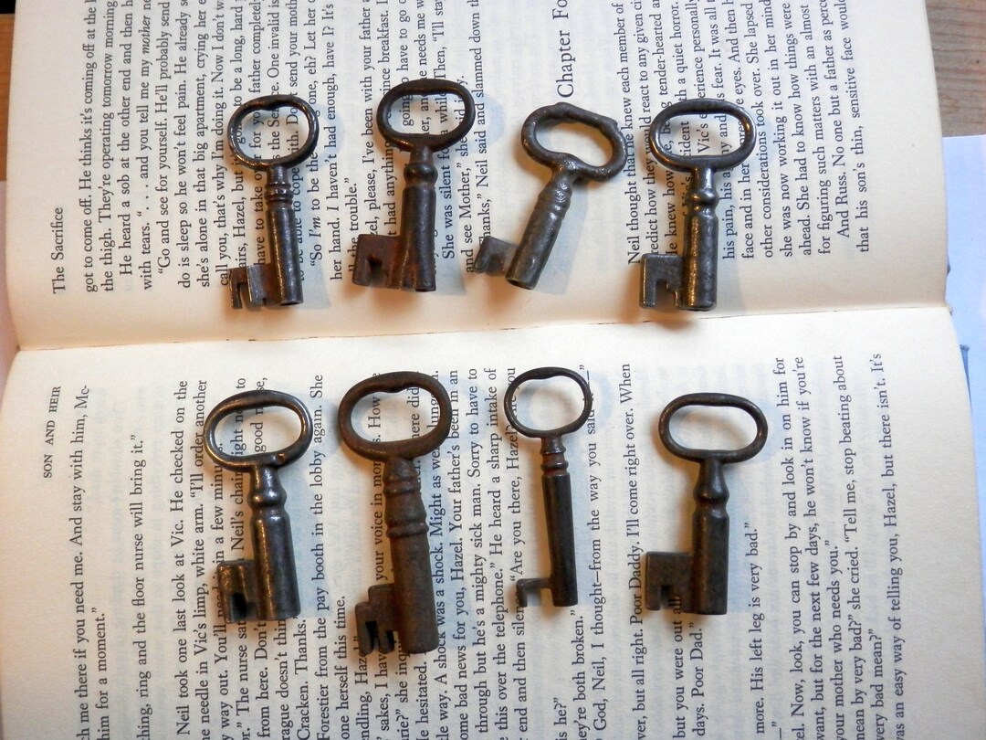 Choice One (1) Earlier Large Barrel Keys Antique Original - Etsy