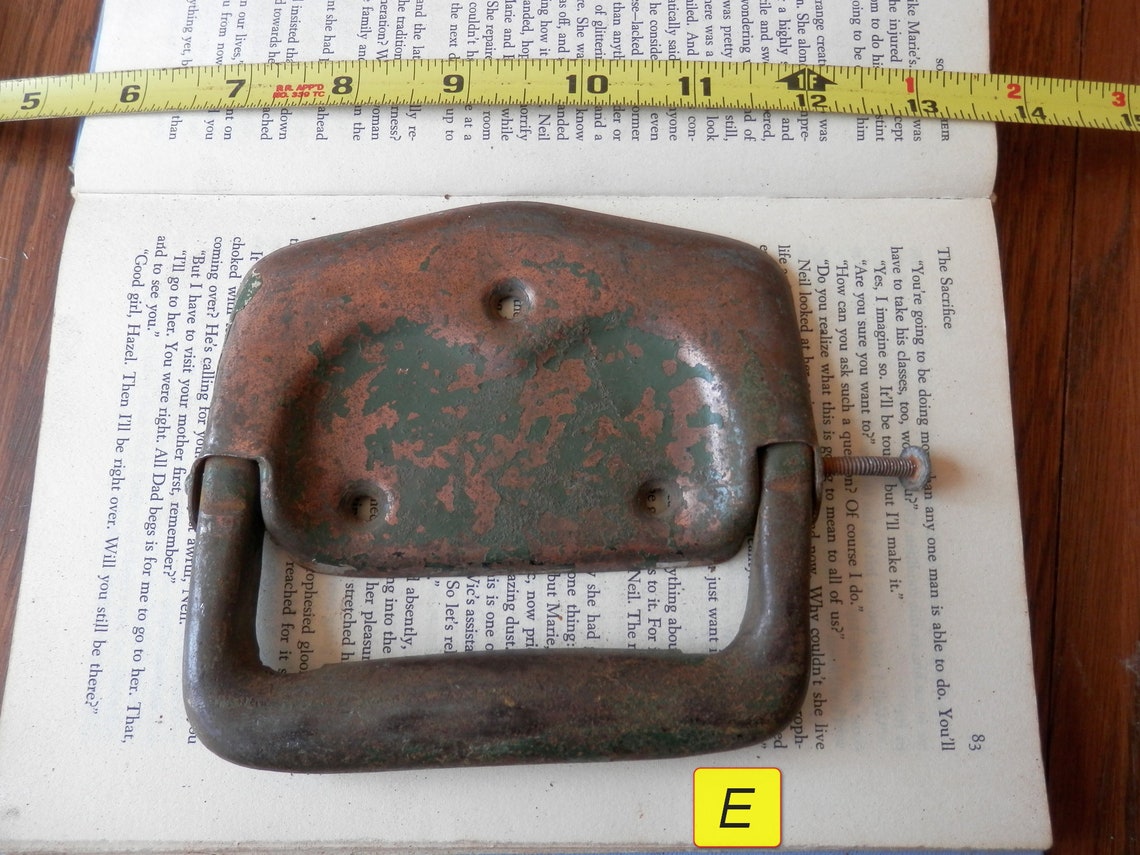 Choice Stamped Antique Trunk or Tool Box Handle Vintage - Etsy