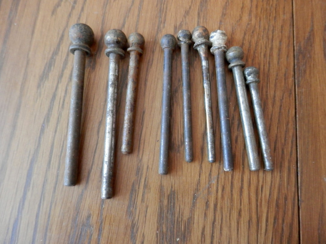Choice of One (1) Antique Ball Tip Hinge Pins Vintage Several Sizes - Etsy