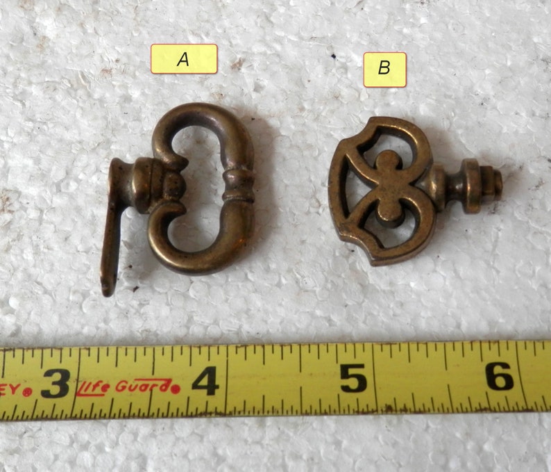 CHOICE one 1 mock key pull vintage antique originals | Etsy