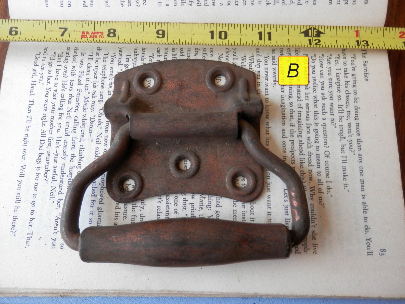 Choice Stamped Antique Trunk or Tool Box Handle Vintage - Etsy