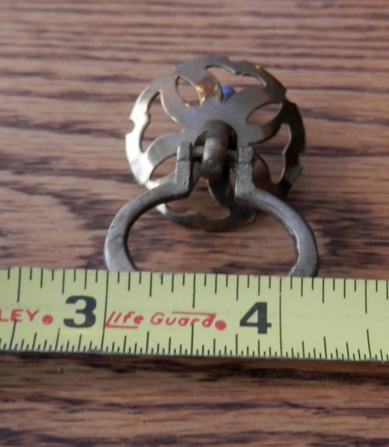 Vintage solid brass ring pulls | Etsy