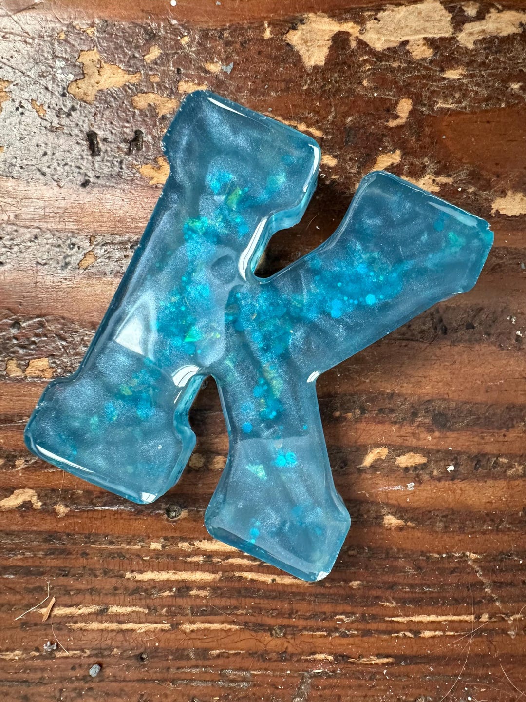 Standing Resin Initials A-Z - Etsy