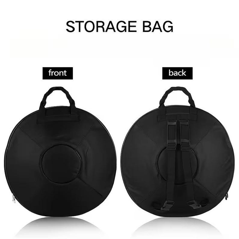 22-inch D Minor Kurd Handpan Drum | 9-note Steel Drum | Musical ...