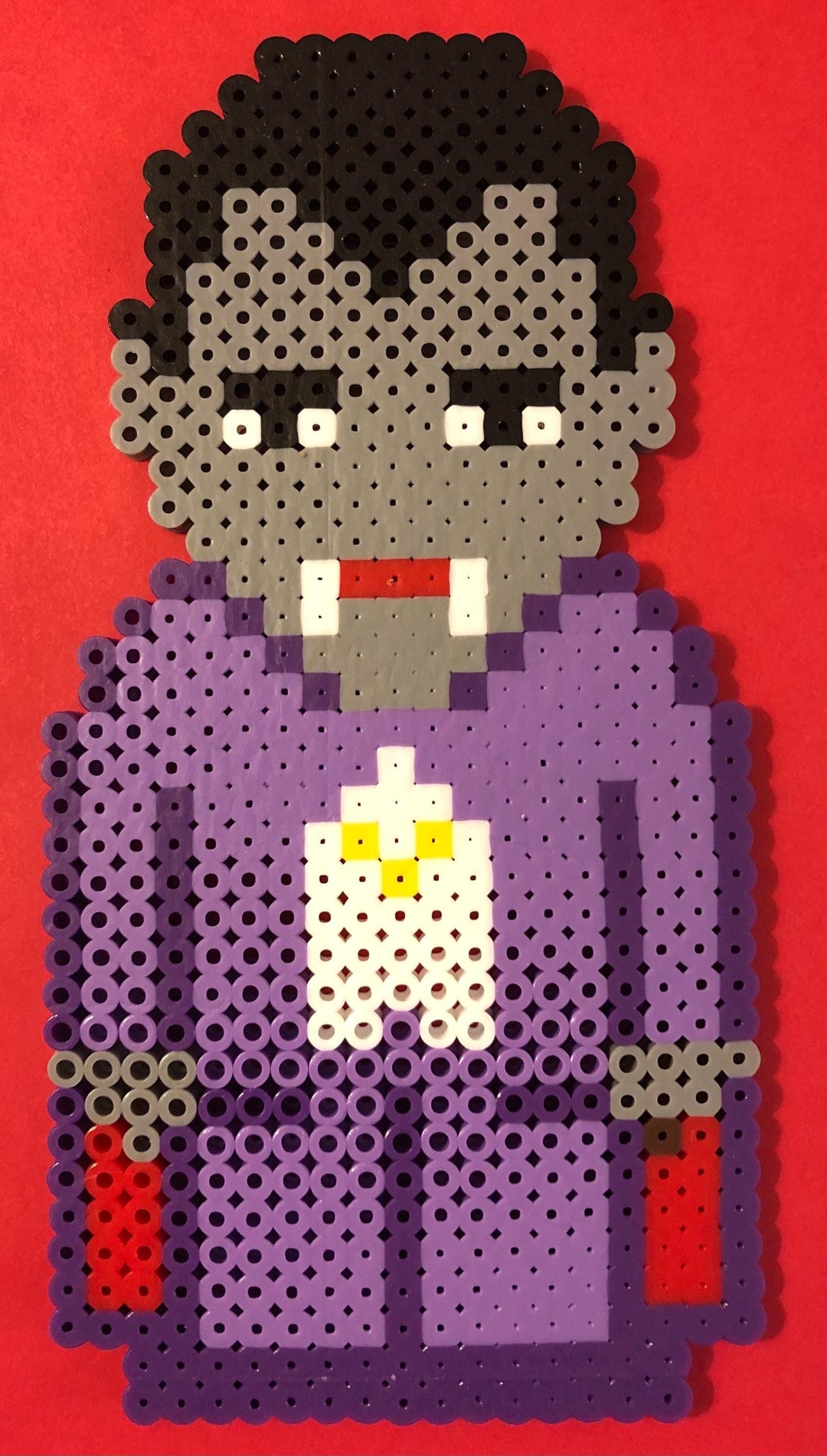 Count Dracula Bela Lugosi Vampire Horror Monster Perler Bead Pixel Art ...