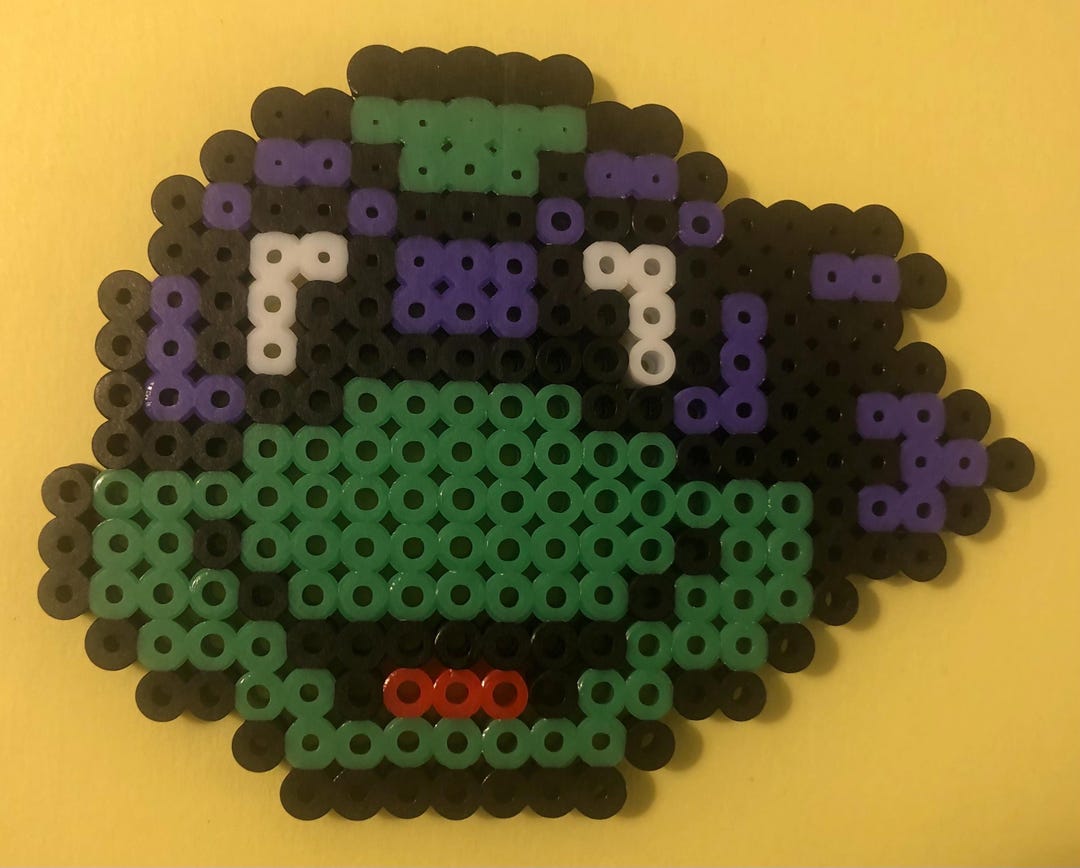 Teenage Mutant Ninja Turtles Donatello Purple TMNT Perler Bead Pixel ...