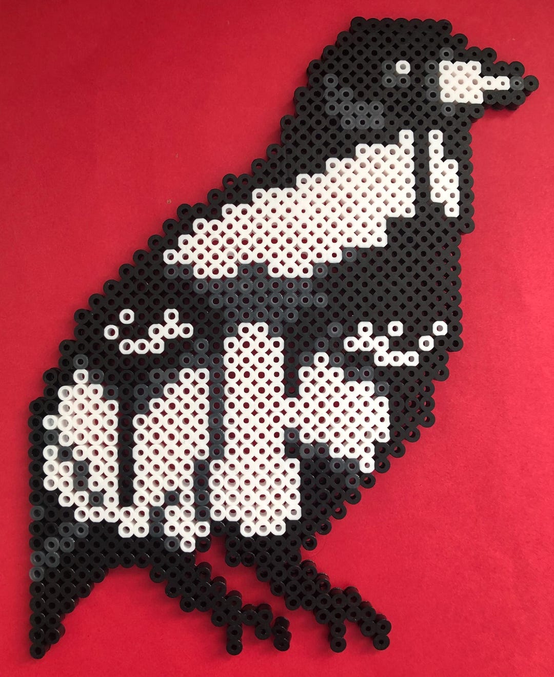 The Crow Eric Draven Brandon Lee Perler Bead Pixel Art Handmade Crafted ...