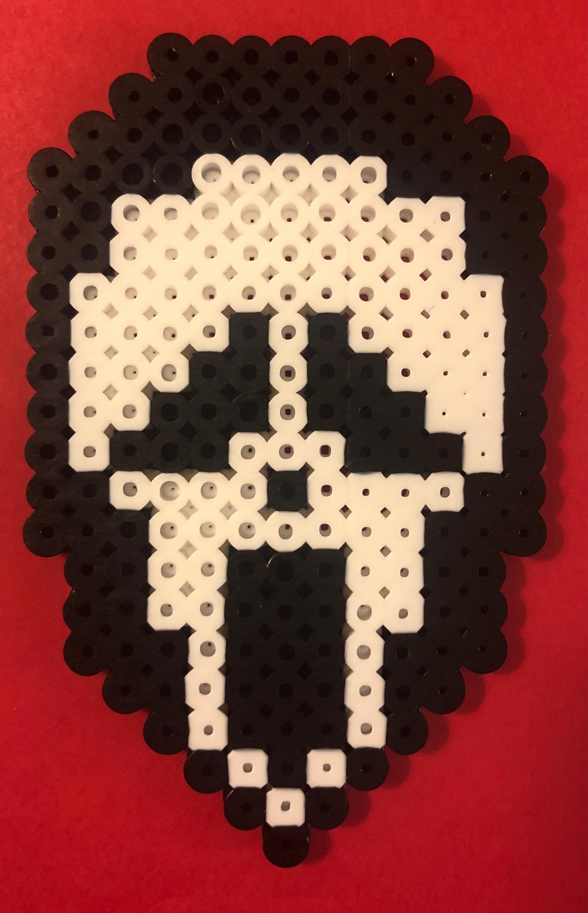 Ghostface Killah Scream Horror Slasher Perler Bead Pixel Art Handmade ...