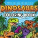 Dinosaur Coloring Book for Kids: 100 Pages A4 (printable PDF) - Etsy