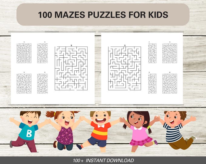 Maze Puzzle #1 - Etsy