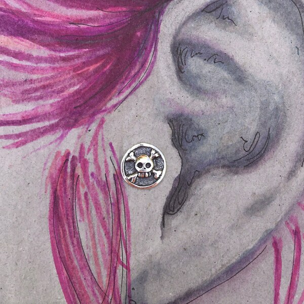 Skull Piercing - Etsy