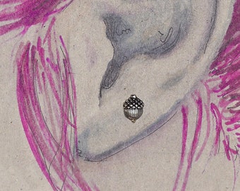 10 Karat Gold Dagger on a Custom Jewelry Post. Perfect for Helix ...