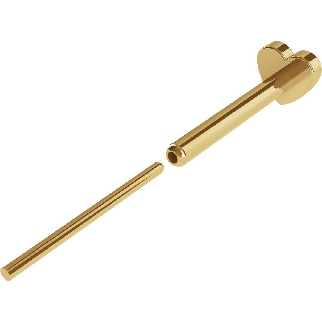 I'll Make Your Jewelry With a 10k Yellow Gold 18g Threadless Labret ...