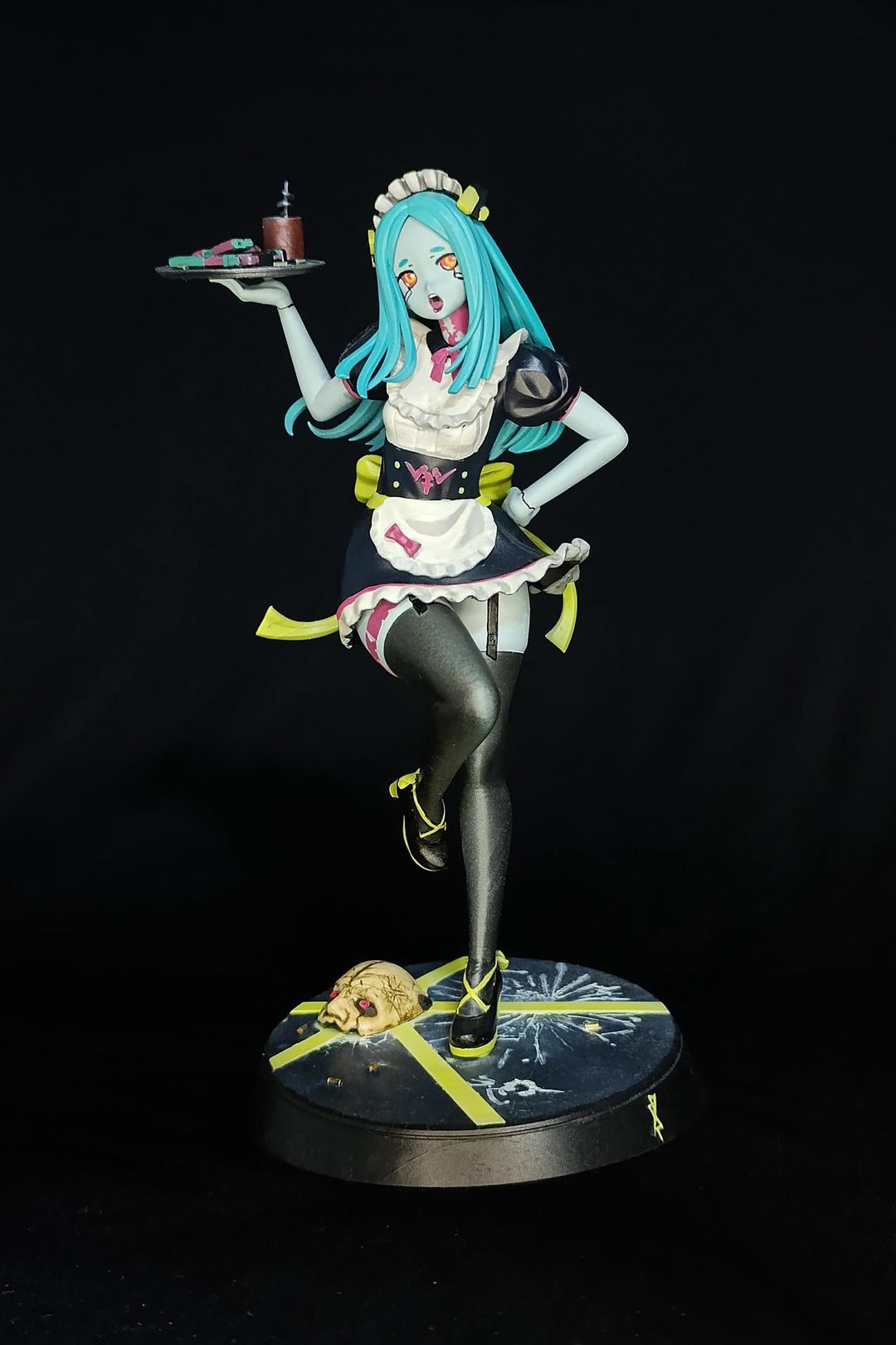 Rebecca 1:6 Figure Cyberpunk Edgerunner 3D Printed Figure Hand Painted ...
