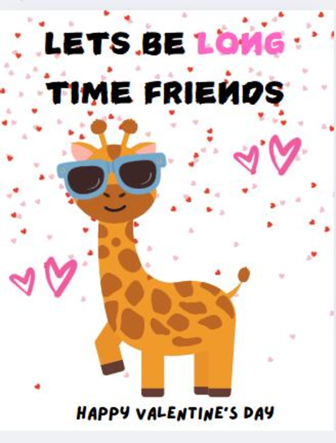 PRINTABLE Cute Animal Valentines Day Cards 6 Different Animals . Can ...