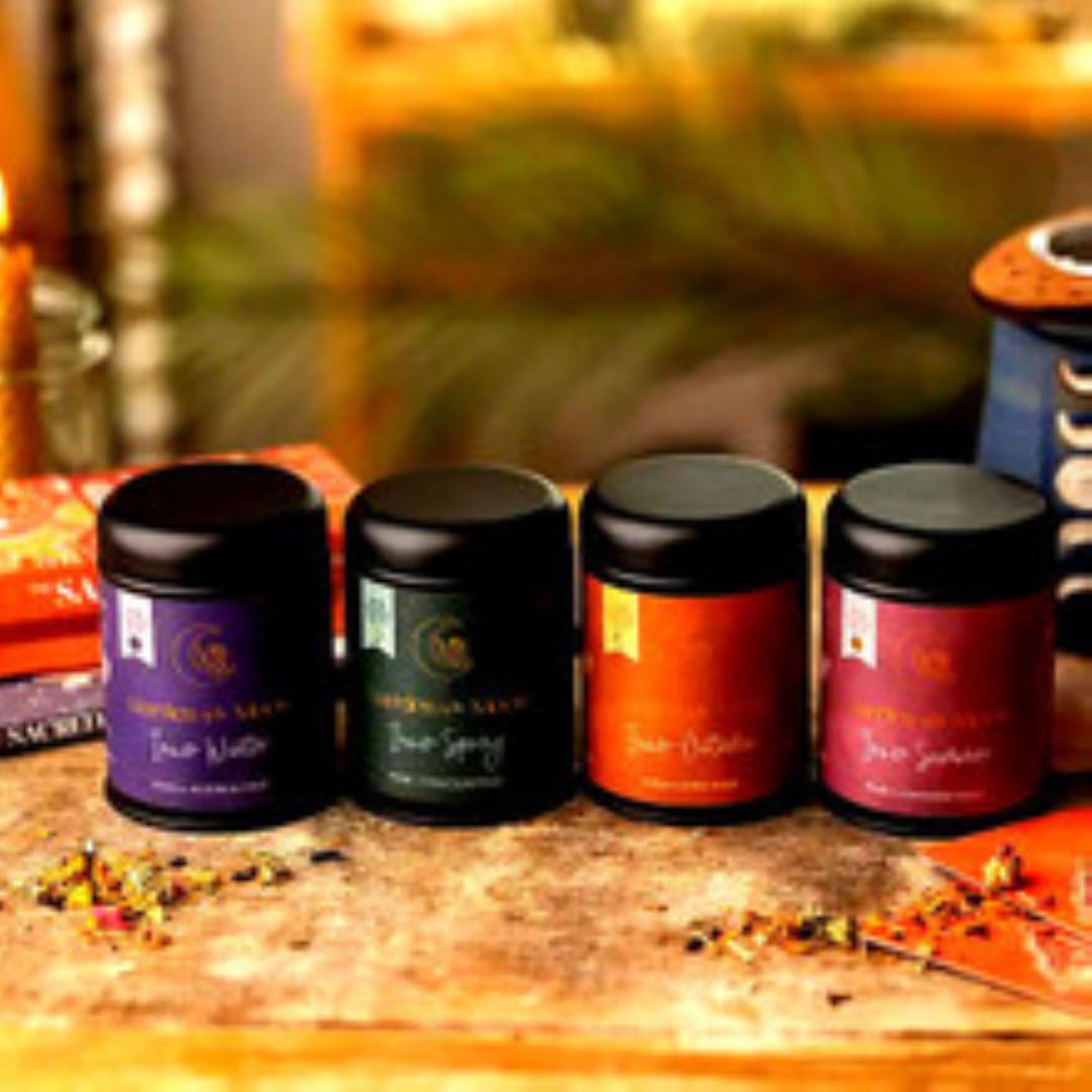 Teas for Seasons Tea Set 4 Organic - Etsy