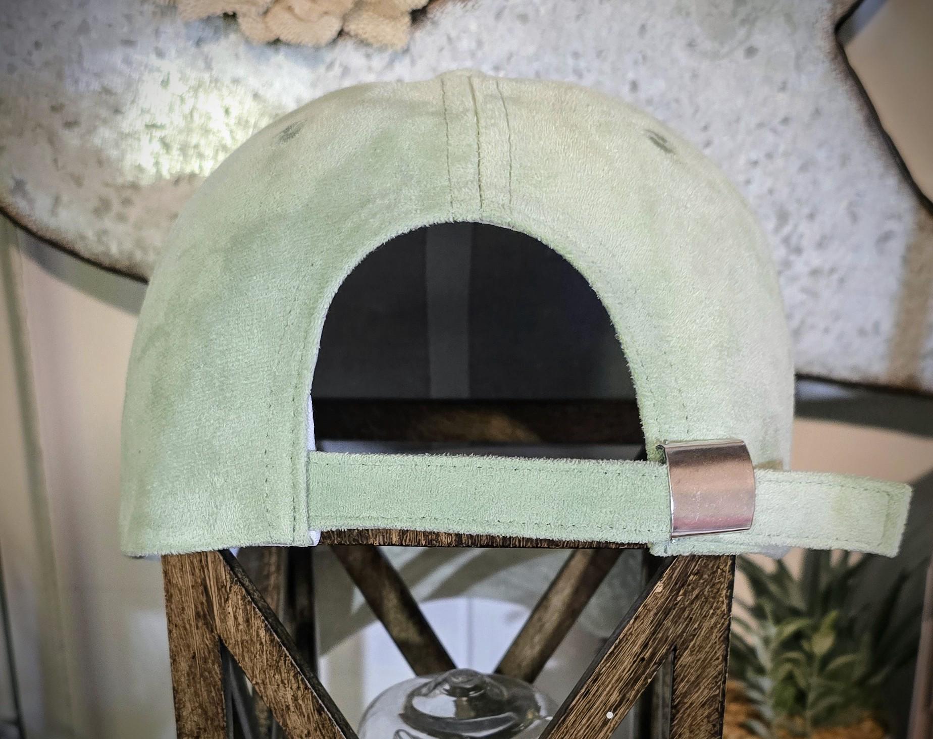 Hand Burned Suede Ball Cap With Tooled Faux Leather Brim - Etsy