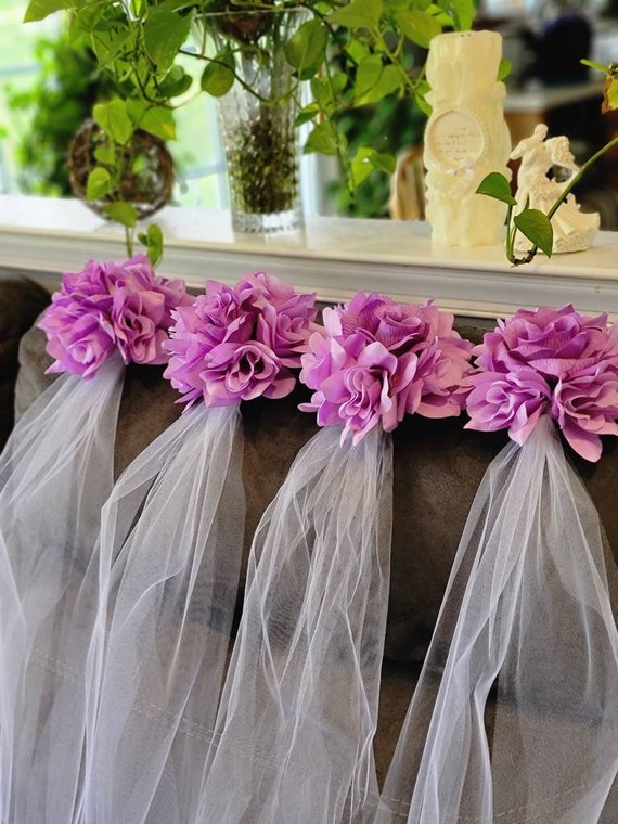 Set of 10 Lavender Half Pomander Pew Decor | Etsy