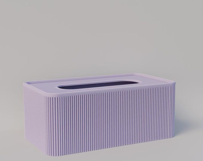 Pastel Rainbow Tissue Box Cover - Boutique Size Tissue Topper - Etsy