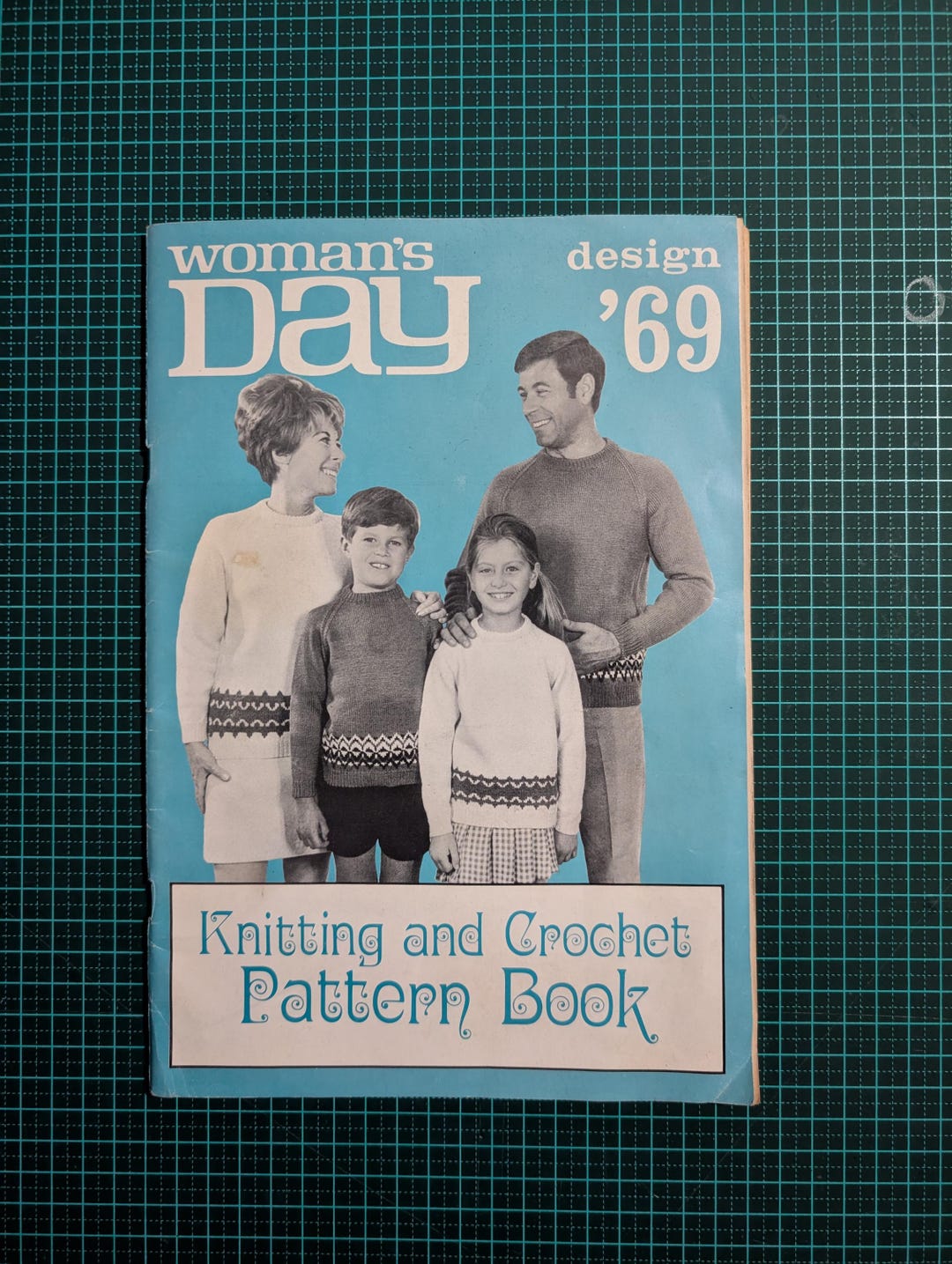 Vintage 1969 Knitting and Crochet Pattern Book 82 Pages - Etsy