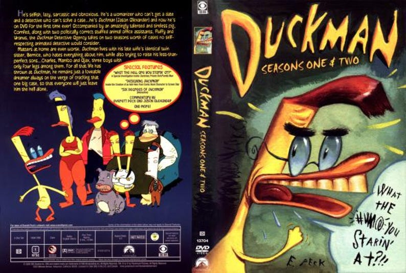 Duckman Complete Series Bluray - Etsy