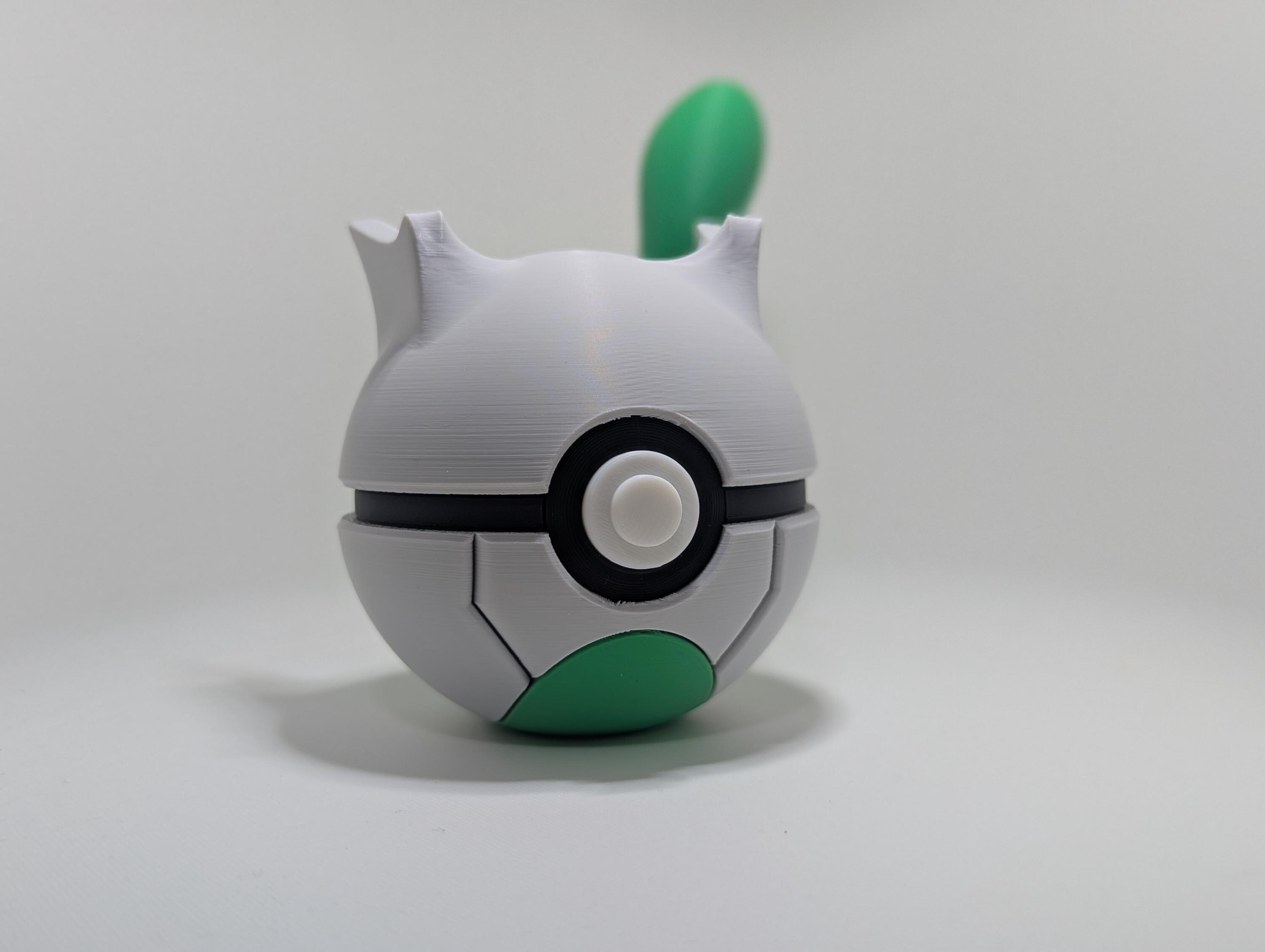 Mewtwo 3D Printed Pokemon Pokeball - Etsy