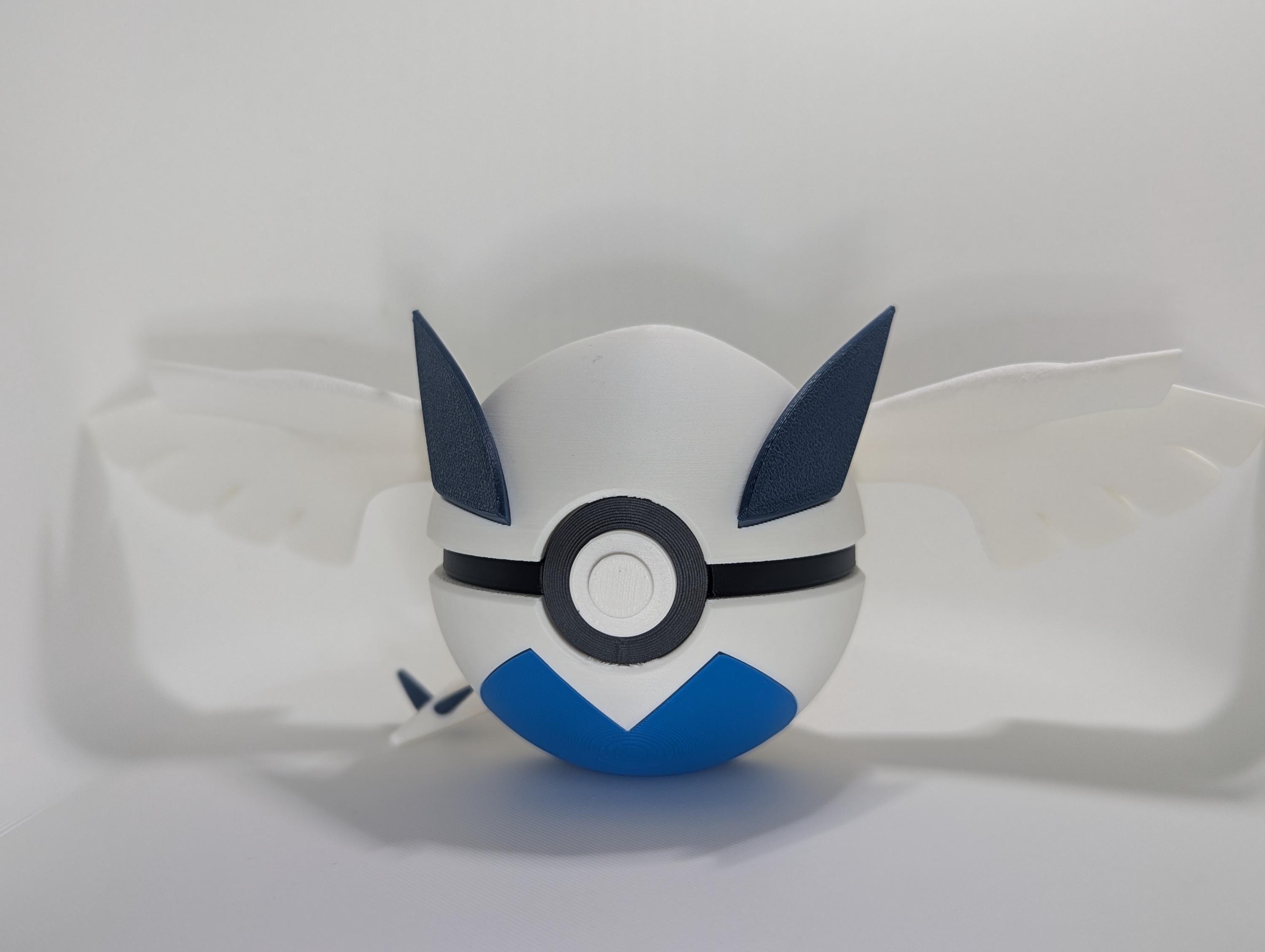 Lugia 3D Printed Pokemon Pokeball - Etsy