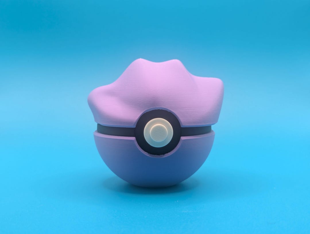 Ditto 3D Printed Pokemon Pokeball - Etsy