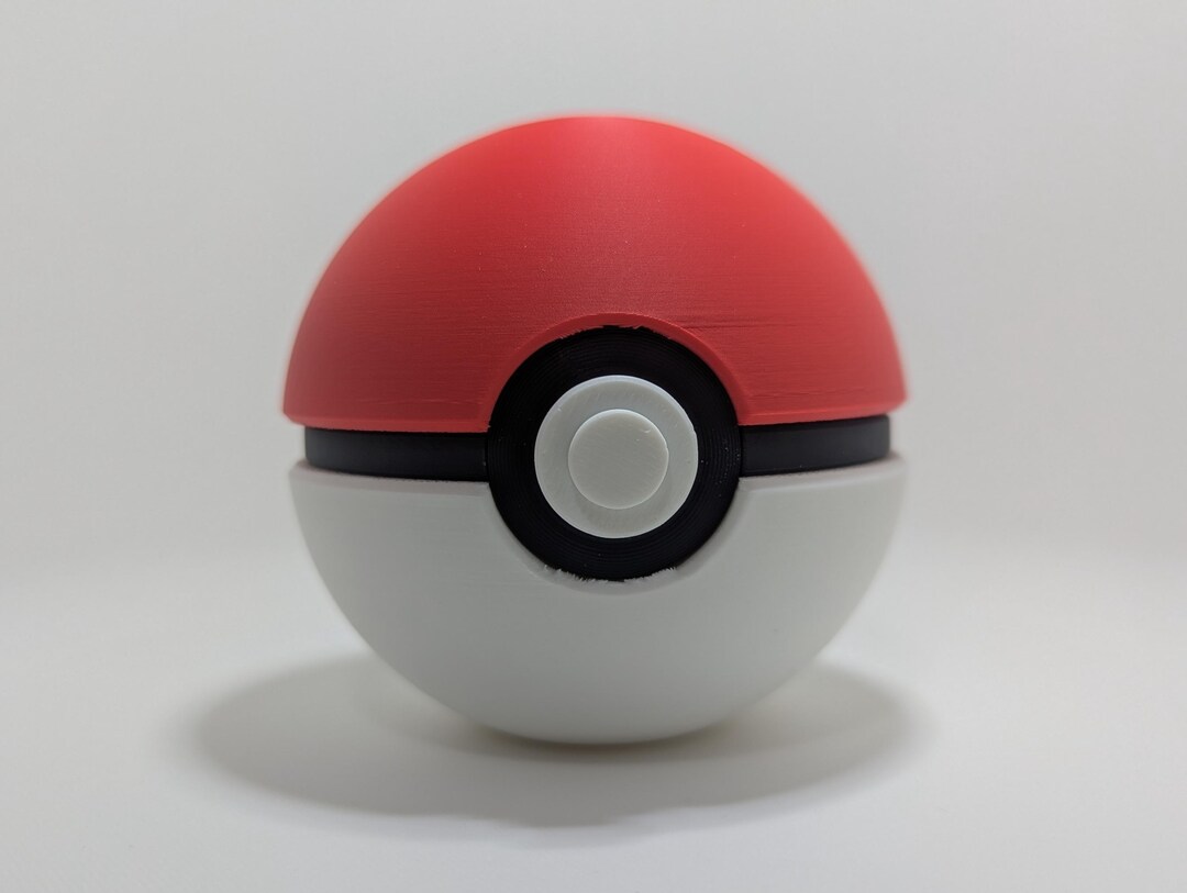 3D Printed Pokemon Pokeballs - Etsy