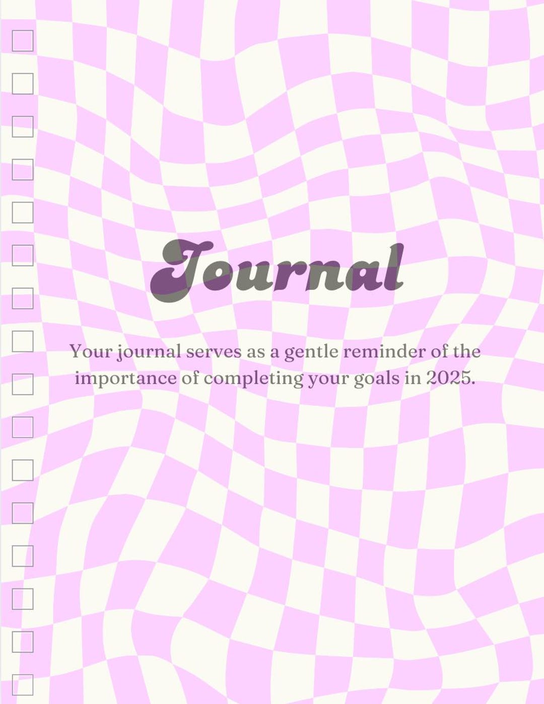 Pink Aesthetic Journal - Etsy