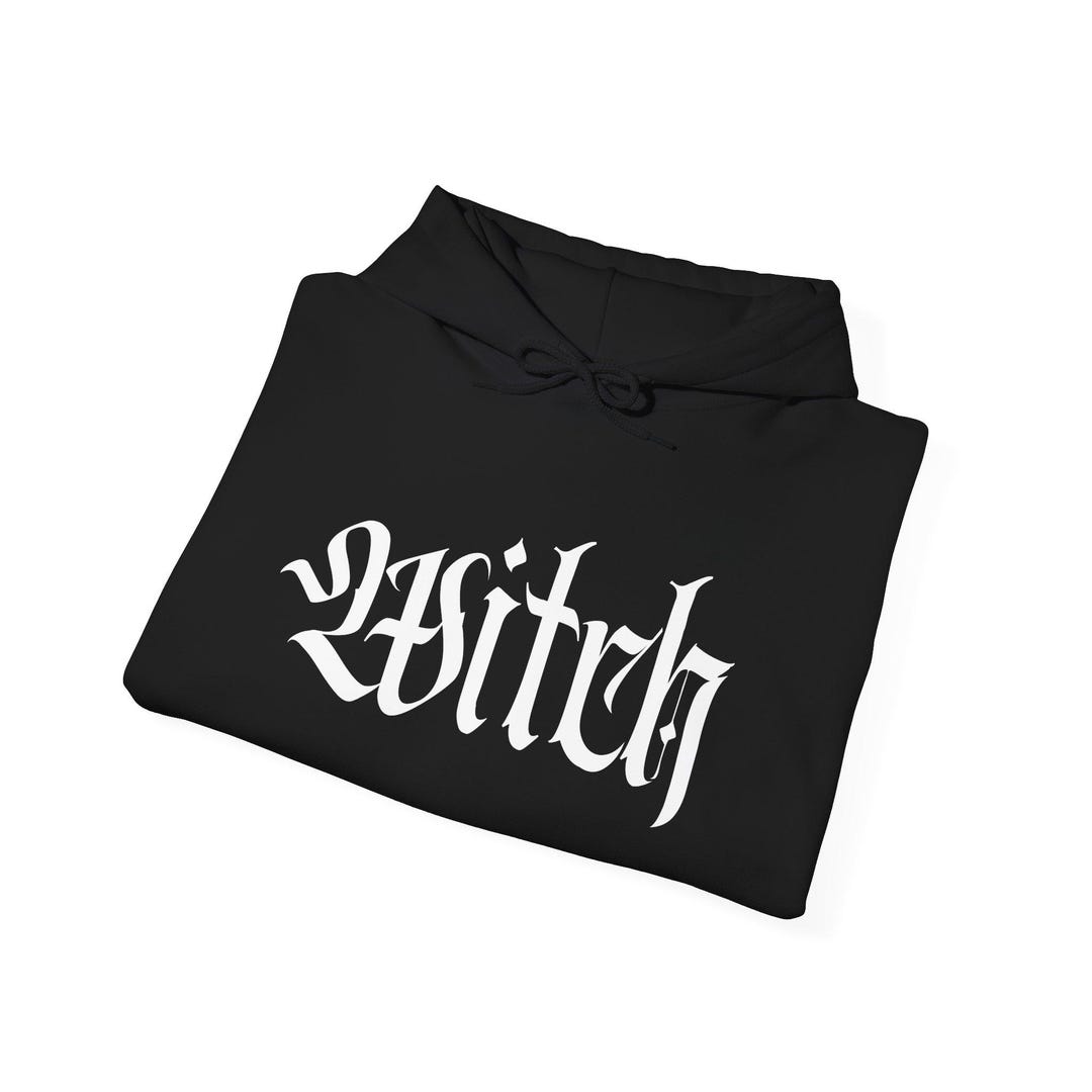 Witch Hoodie, Scary, Alternative, Edgy, Halloween Gift, Satanic, Creepy ...