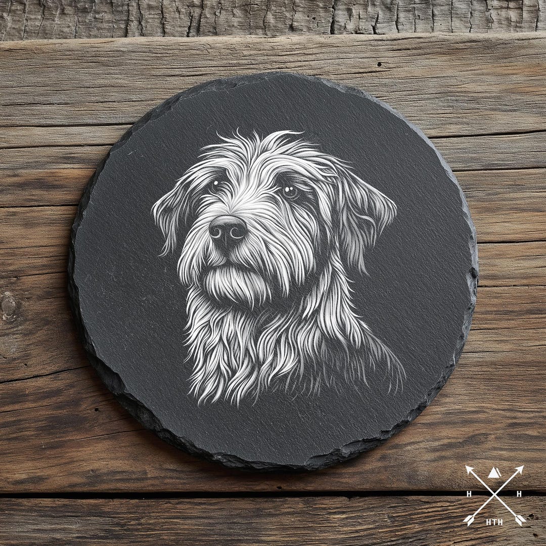 Dog - Lightburn, Engraving Design, Digital Download for Laser Engraving ...