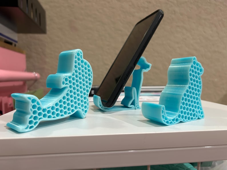 Cute Animal Phone Stand, Smartphone Holder for Desk, iPhone & Android ...