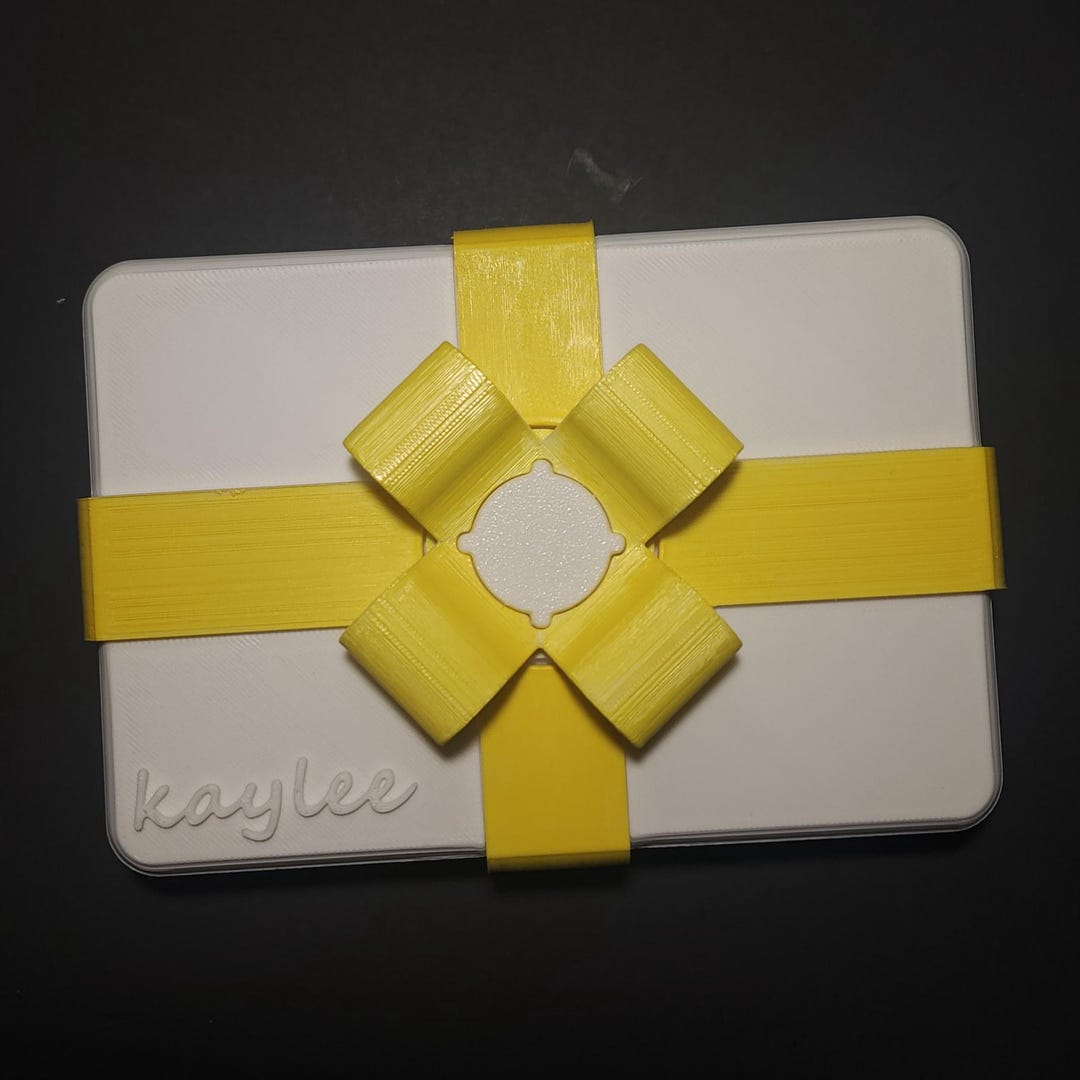 Custom 3D Printed Puzzle Box – Valentine’s Gift – Personalized Name ...