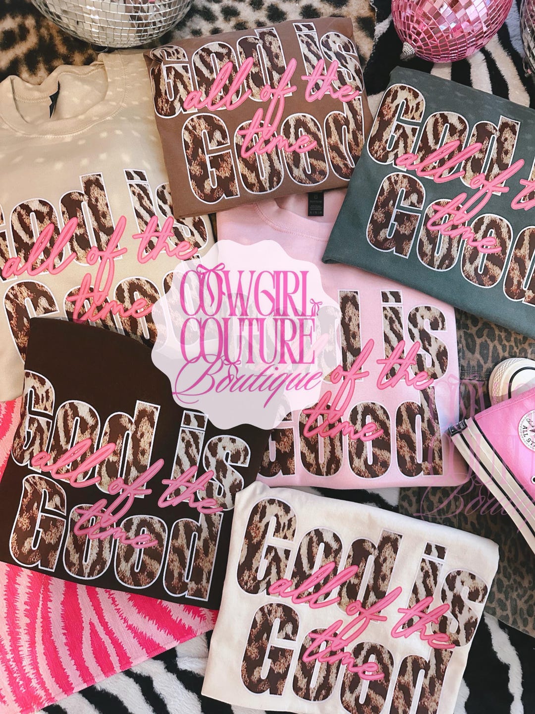 Leopard God is Good All the Time Png Digital Design - Etsy