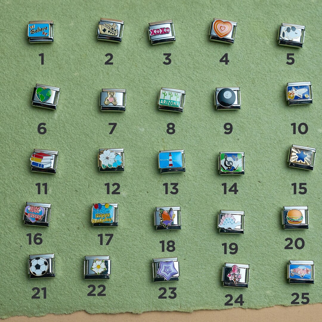 Custom Italian Charm Bracelet, Italian Charms, Italian Bracelet ...