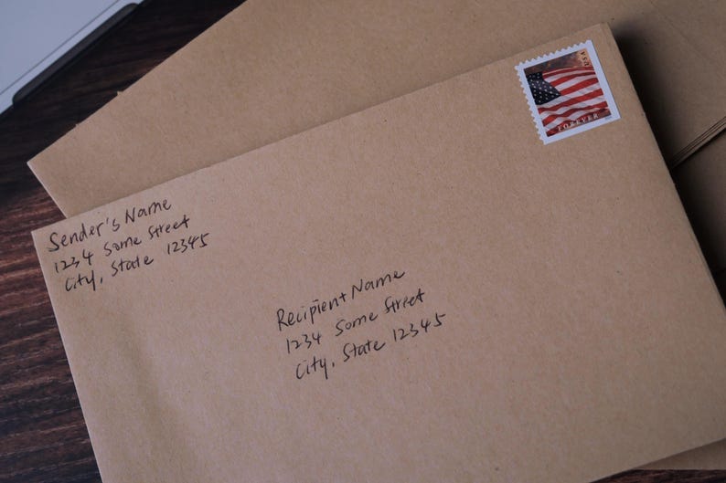 Brown Kraft Padded Envelope | Ready to Use & Mail | Self-adhesive A6 ...
