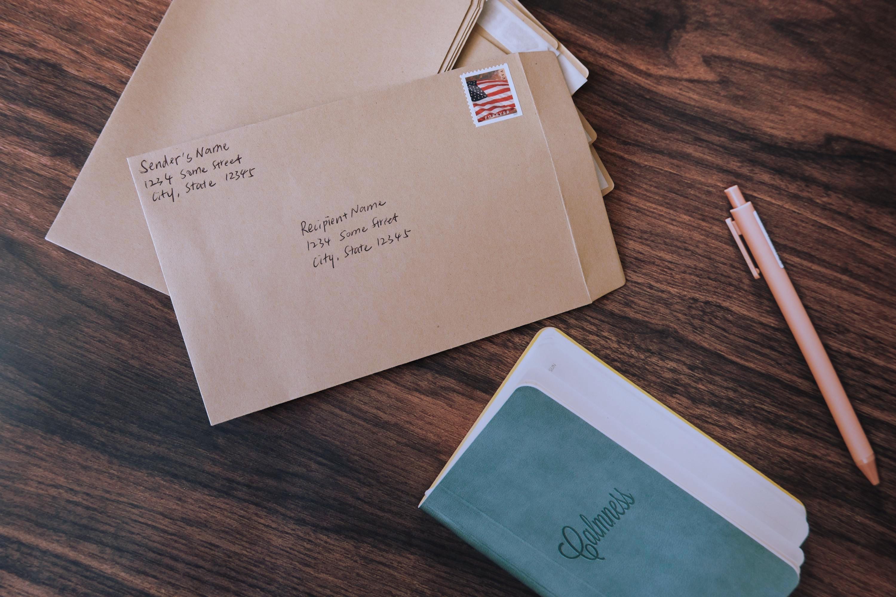 Brown Kraft Padded Envelope | Ready to Use & Mail | Self-adhesive A6 ...