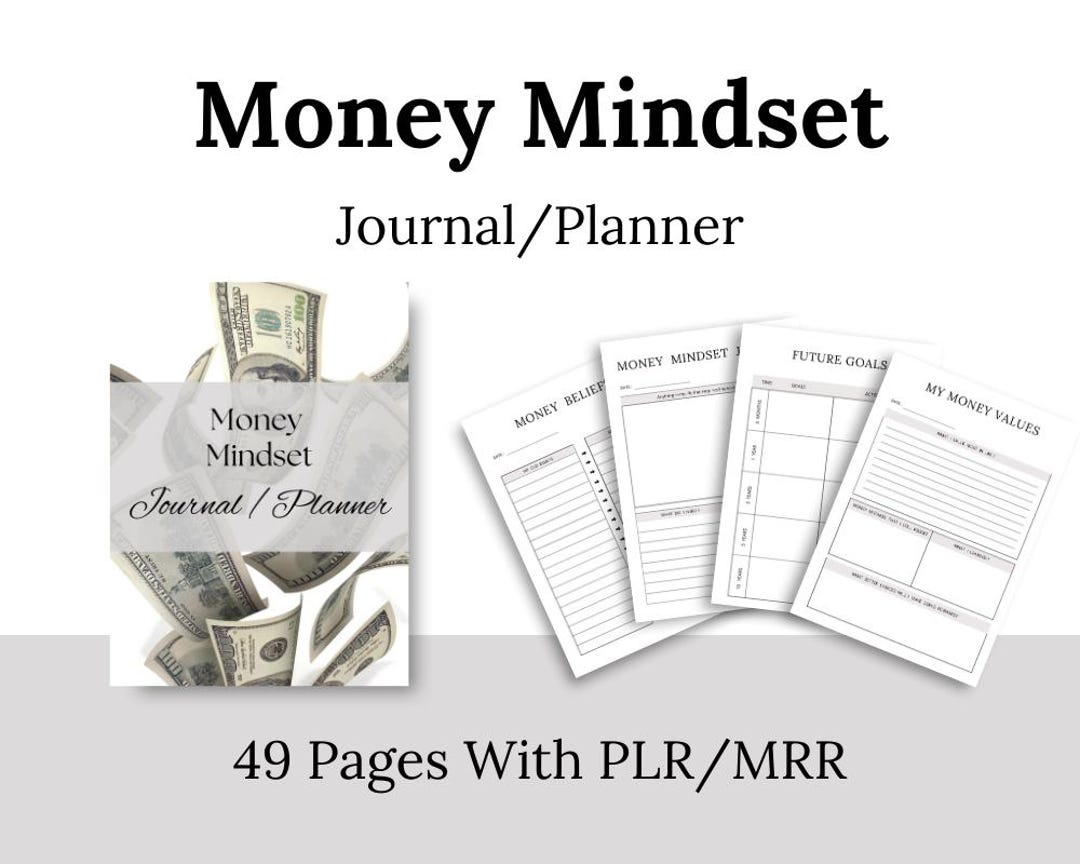 Money Mindset | Money Mindset Journal | Money Manifesting | Printable ...