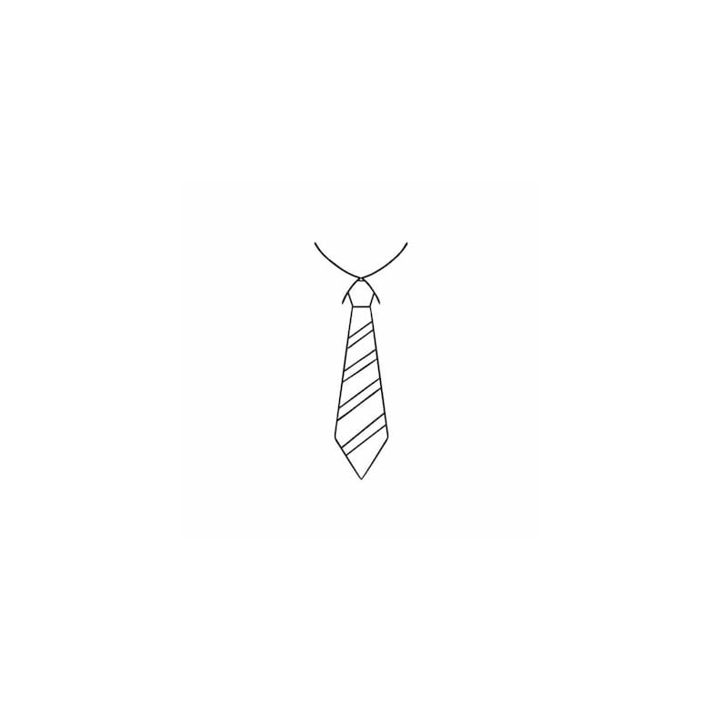 Tie PDF Sewing Pattern | Instant Download Necktie Pattern | DIY Classic ...